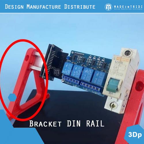 Jual DIN Rail Mounting Mount Bracket DIN RAIL - Putih - Kab. Lebak ...