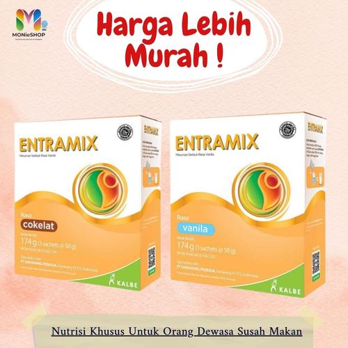 Jual Entramix vanila coklat 200gr Susu lansia - COKLAT - Jakarta Timur ...