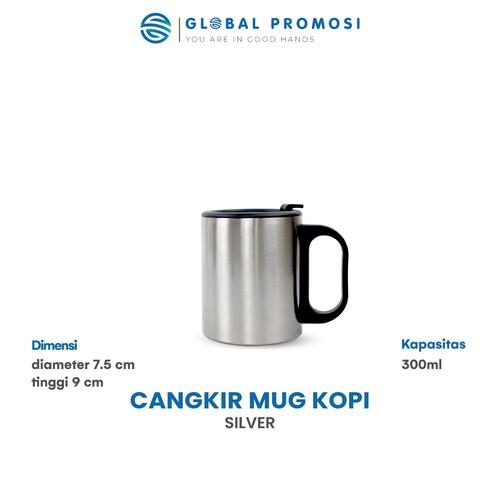 Jual Custom Cangkir Mug Gelas kopi 300ml Grafir Souvenir/Promosi Murah ...