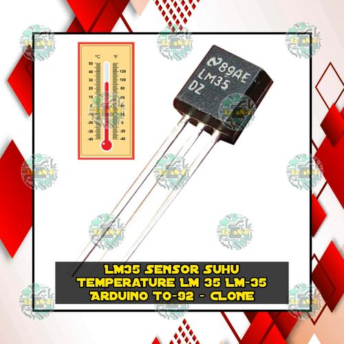 Jual LM35 Sensor Suhu Temperature LM 35 LM-35 Arduino TO-92 - CLONE - Jakarta Timur - Teknologi ...