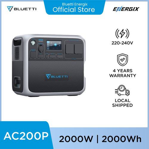 Promo BLUETTI AC200P Portable Power Station | 2000W 2000Wh Cicil 0% 3x ...