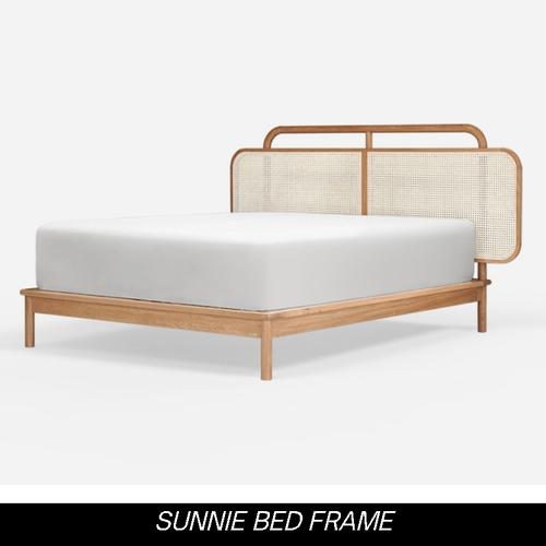 Jual Dipan Tempat Tidur Minimalis Rotan Sunnie Rattan Bed Frame - Kab ...