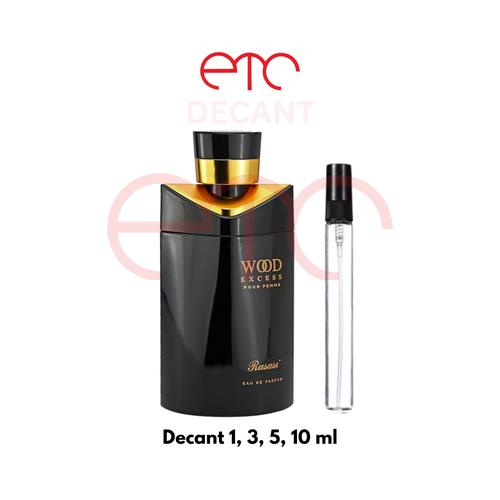Jual Decant Parfum Rasasi Wood Excess Pour Femme EDP for Women - Try Me ...