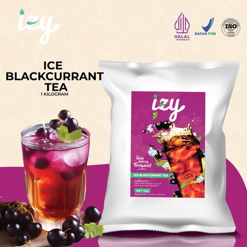 Promo Izy Powder Drink Blackcurrant Iced Tea - Bubuk Minuman Beri Hitam ...