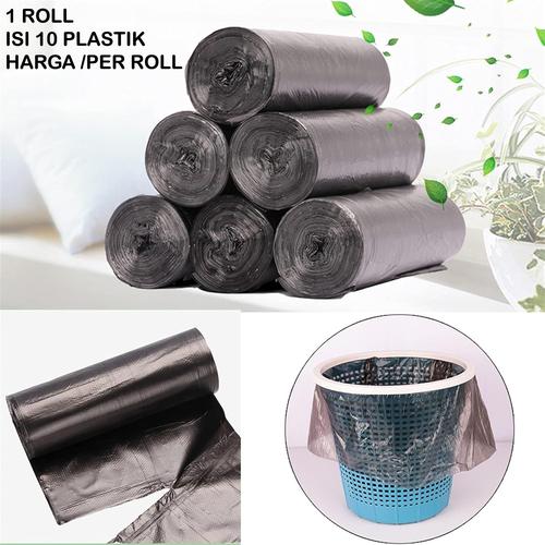 Jual KANTONG PLASTIK SAMPAH HITAM TEBAL TRASH BAG JUMBO ANTI BOCOR Per Roll - Jakarta Barat ...