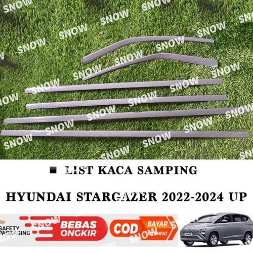 Jual List Kaca Samping Hyundai Stargazer 2022 2023 2024 Chrome 2024 - Kota Tangerang Selatan ...