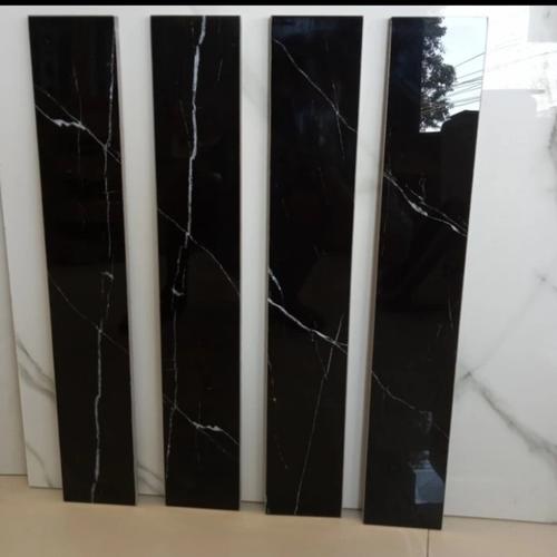 Jual lis plint granit 10x60 apolion black hitam corak putih kw1 - Kab ...