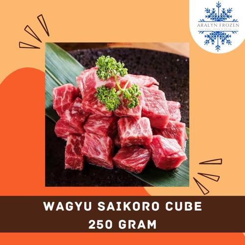 Jual DAGING WAGYU SAIKORO CUBE KOTAK DAGING SAPI BBQ GRILL STEAK ...