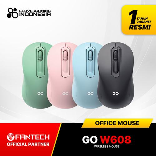 Jual Fantech W608 Go Wireless Office Mouse 2.4Ghz 1200DPI W-608 W 608 - Green - Kota Bandung ...