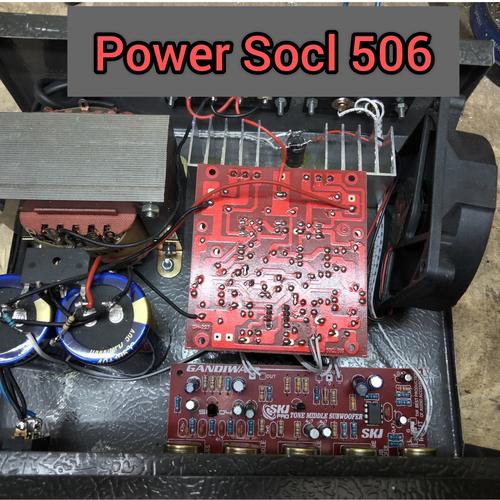 Jual Power Socl 506, Trafo 5 Amper Siap Bunyi, Ada Vol Subwofer nya ...