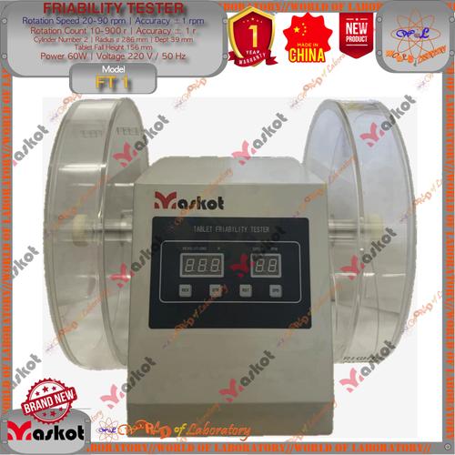 Jual MASKOT Tablet Friability Tester Model FT-1 (Uji Kerapuhan ...