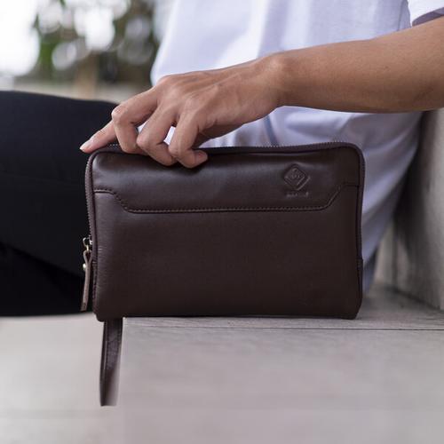 Jual Promo!! Clutch - Handbag Pria Kulit Asli - Hitam - Kab. Garut ...