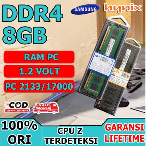Promo RAM PC DDR4 8GB PC4 | RAM PC4 KOMPUTER DDR4 8GB - HYNIX, 8GB ...