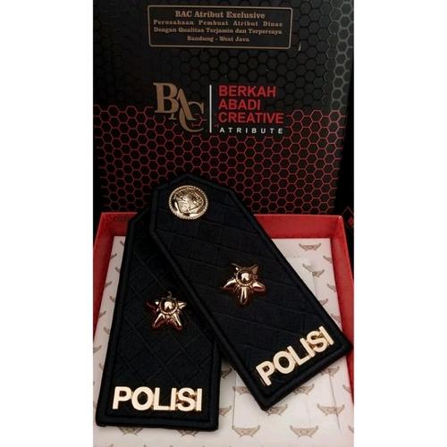 Jual Pangkat Pdu Polisi Kompol Kain Bordir Exclusive - Kab. Bandung ...
