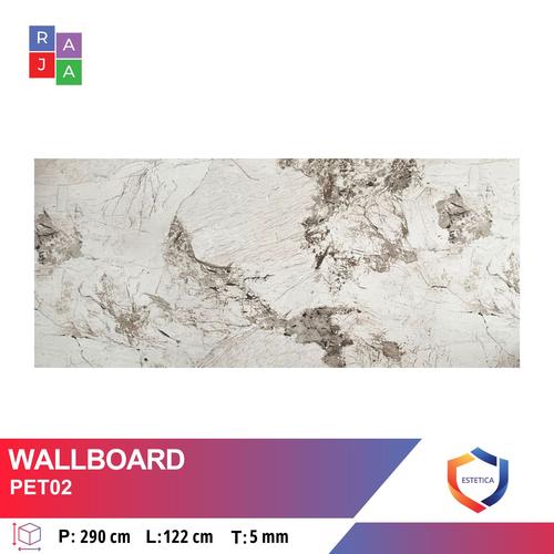 Jual WallBoard Dekorasi Panel Dinding Motif Corak Marmer 5MM - JS 08 ...