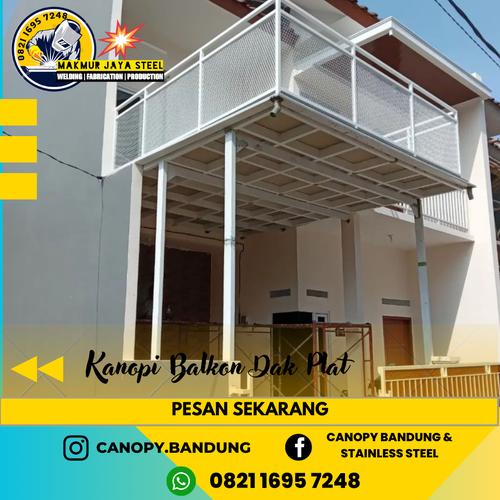Jual CANOPY BALKON DAK PLAT LANTAI BORDES PEMASANGAN DI BANDUNG RAYA ...