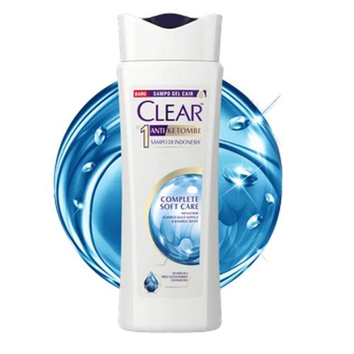 Jual clear shampoo anti ketombe complete soft care 320 ml - Kota ...