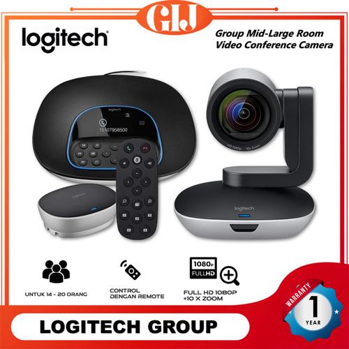 Promo LOGITECH GROUP CC3500e Video Live Meeting Rapat Conference Camera ...
