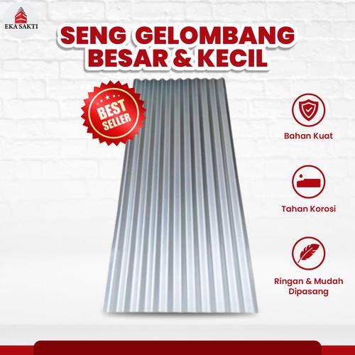 Jual Atap/ Seng gelombang besar atau kecil - Kota Balikpapan - Toko ...