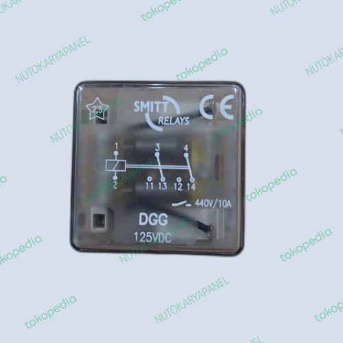Jual SMITT RELAY DGG 125VDC 10A/ RELAY 125VDC 14KAKI - Kota Bogor ...