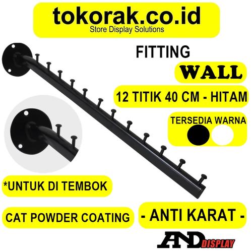 Jual SULING BAJU TEMBOK 12 TITIK PAKU GANTUNGAN HANGER DINDING FW 40 CM ...