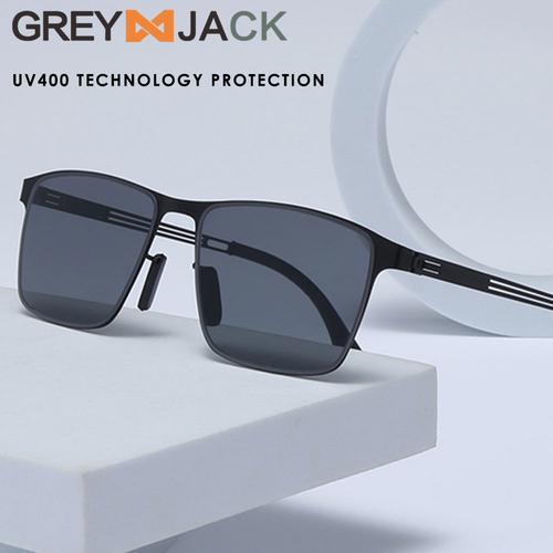Promo Grey Jack Sunglasses AntiUV400 Protection Bahan Metal Model Kotak ...