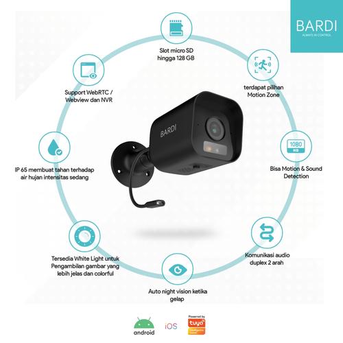 Promo BARDI IP Camera Outdoor Static ( Lite Version ) Cicil 0% 3x ...