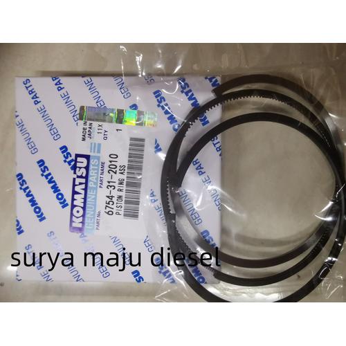 Jual 6754-31-2010 Ring Seher Ring Piston PC200-8 PC200 8 engine 6D107 ...