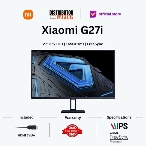 Promo Xiaomi G27i Gaming Monitor 27" FHD IPS 165Hz 1ms FreeSync - G27i ...