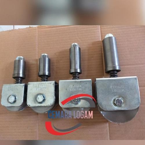 Jual roda sleding pintu pagar besi pintu dorong sliding rel roda ...