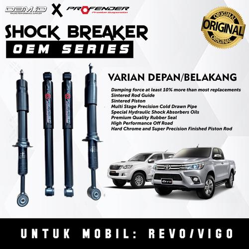 Promo Shockbreaker Shock PROFENDER OEM Hilux Vigo Revo Rocco STD Size ...