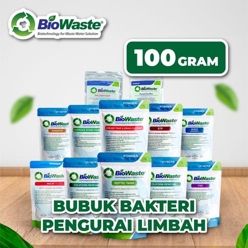 Promo Biowaste Bubuk Bakteri Pengurai Limbah 100 GRAM - Septic Tank ...