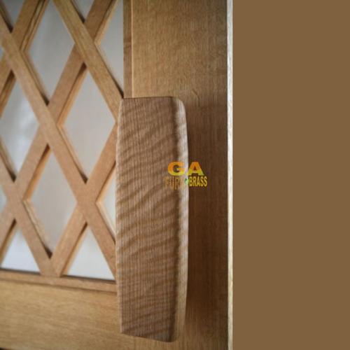 Jual Handle Pintu Rumah Kayu Jati Minimalis Model Salur / Gagang Pintu ...