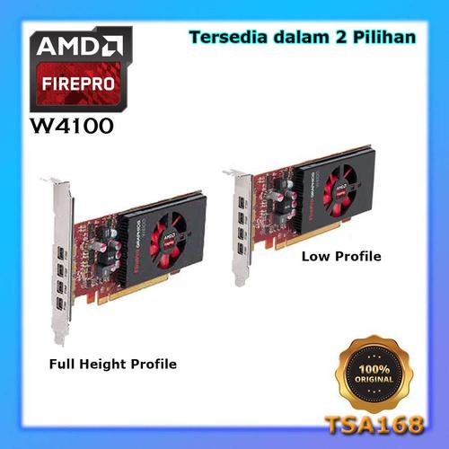 Jual AMD FirePRO W4100 2GB DDR5 Low Profile VGA Desain High End Game OK - Kab. Bandung Barat ...