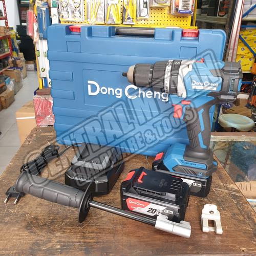 Jual MESIN BOR IMPACT DRILL 13MM CORDLESS BRUSHLESS DONGCHENG DCJZ03-13 ...