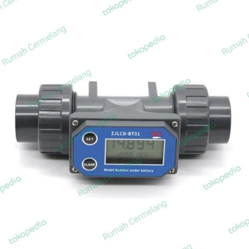 Jual Digital Flow Meter PVC DN25 Size 1 inch - Jakarta Barat - Rumah ...