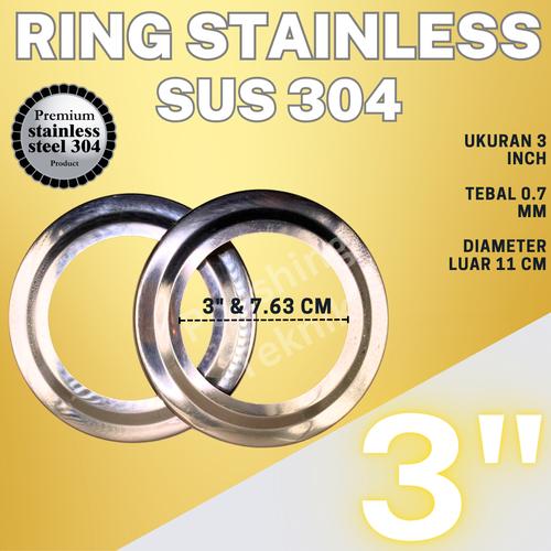 Jual RING STAINLESS PIPA 3" Inch SUS 304 - Jakarta Utara - Polishing ...