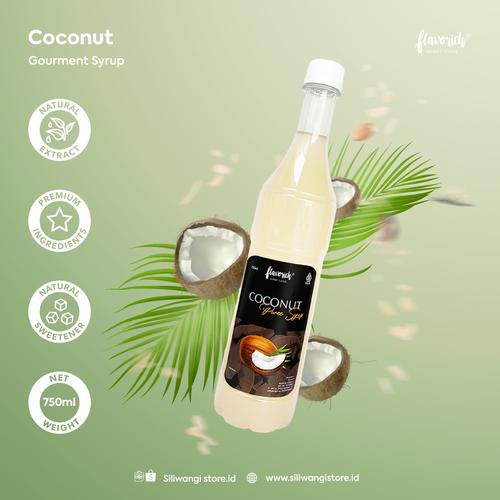 Jual Flavorich Coconut Gourmet Syrup 750 ml - Sirup Rasa Kelapa - Kota ...
