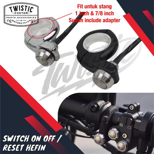 Jual Saklar Switch On Off Reset Klakson Starter HiLo Hefin Motor ...