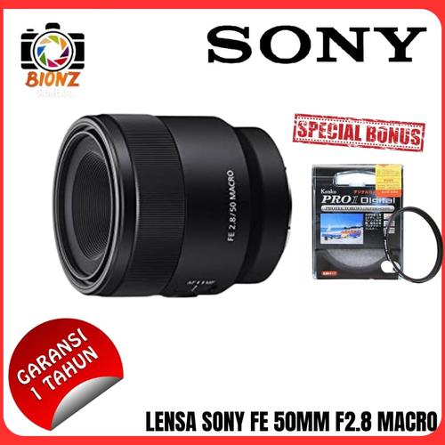 Jual LENSA SONY FE 50MM F2.8 MACRO / SONY FE 50MM F2.8 MACRO - WHITE ...