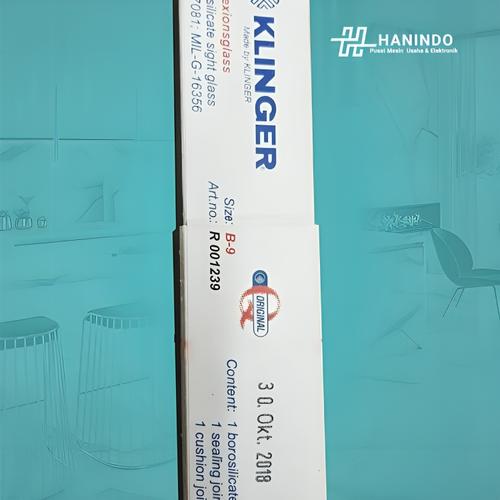 Jual Sight Glass Klinger B 9 Transparent ( Kaca Oval Tahan Panas ...