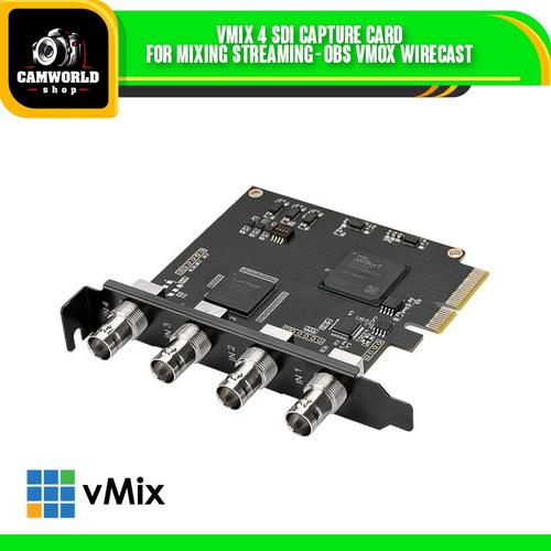 Jual VMIX 4 SDI Capture Card for Mixing Streaming - OBS VMOX Wirecast ...