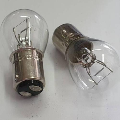 Jual Lampu Dop Bohlamp Mobil Stop Bayonet Double Dobel Kaki 2 12V ...