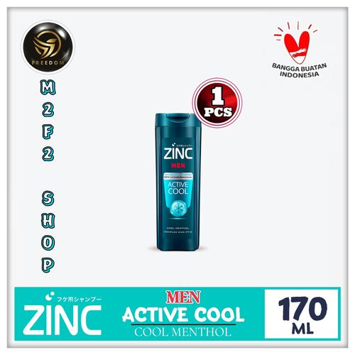 Jual Shampoo Zinc Men Active Cool - 170 ml (Harga Satuan) - Jakarta ...