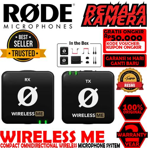 Promo MICROPHONE RODE WIRELESS ME / RODE WIRELESS ME MICROPHONE - RESMI ...