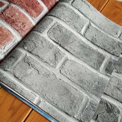 Jual Wallpaper Dinding Motif Batu Bata Putih 1x15m - Jakarta Utara ...