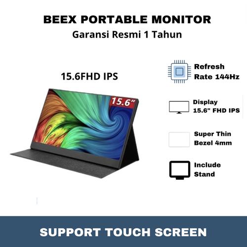 Jual BEEX Portable Monitor 15.6" FHD IPS Touchscreen 144Hz - Garansi ...
