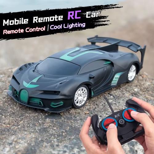 Jual Bugatti Mobil Remote Control RC SuperCar Racing 1:18 LED Light ...