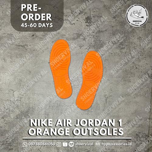 Jual [PRE-ORDER] Nike Air Jordan 1 Orange Outsoles - 46 - Jakarta Utara ...