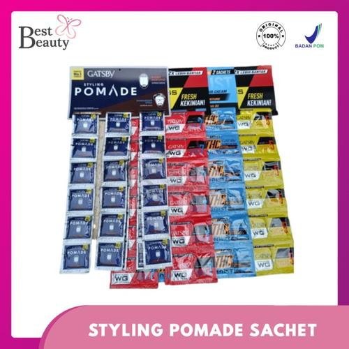 Jual Gatsby Sachet Series | Styling Pomade-Gatsby WG-Gatsby Treatment ...